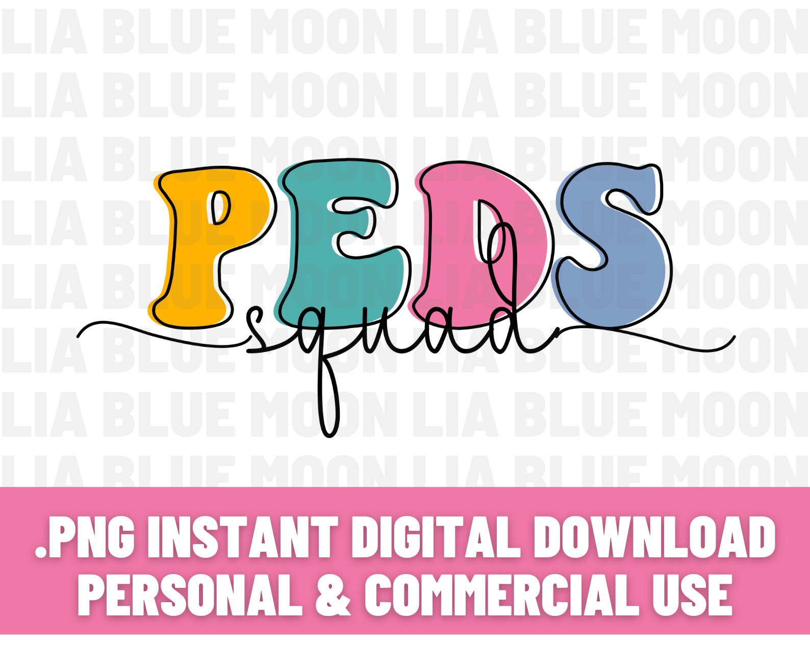 Peds Squad Png Registered Nurse Pediatric SVG Nurse - Etsy