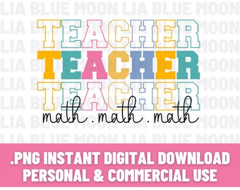 Made to Teach Png, 4k Teacher Svg, Math Teacher Svg, Back to School Svg ...