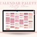 Google Calendar Customisation Palette Pretty Plum - Etsy