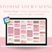 Google Calendar Customisation Palette ~ Pretty Plum - Etsy