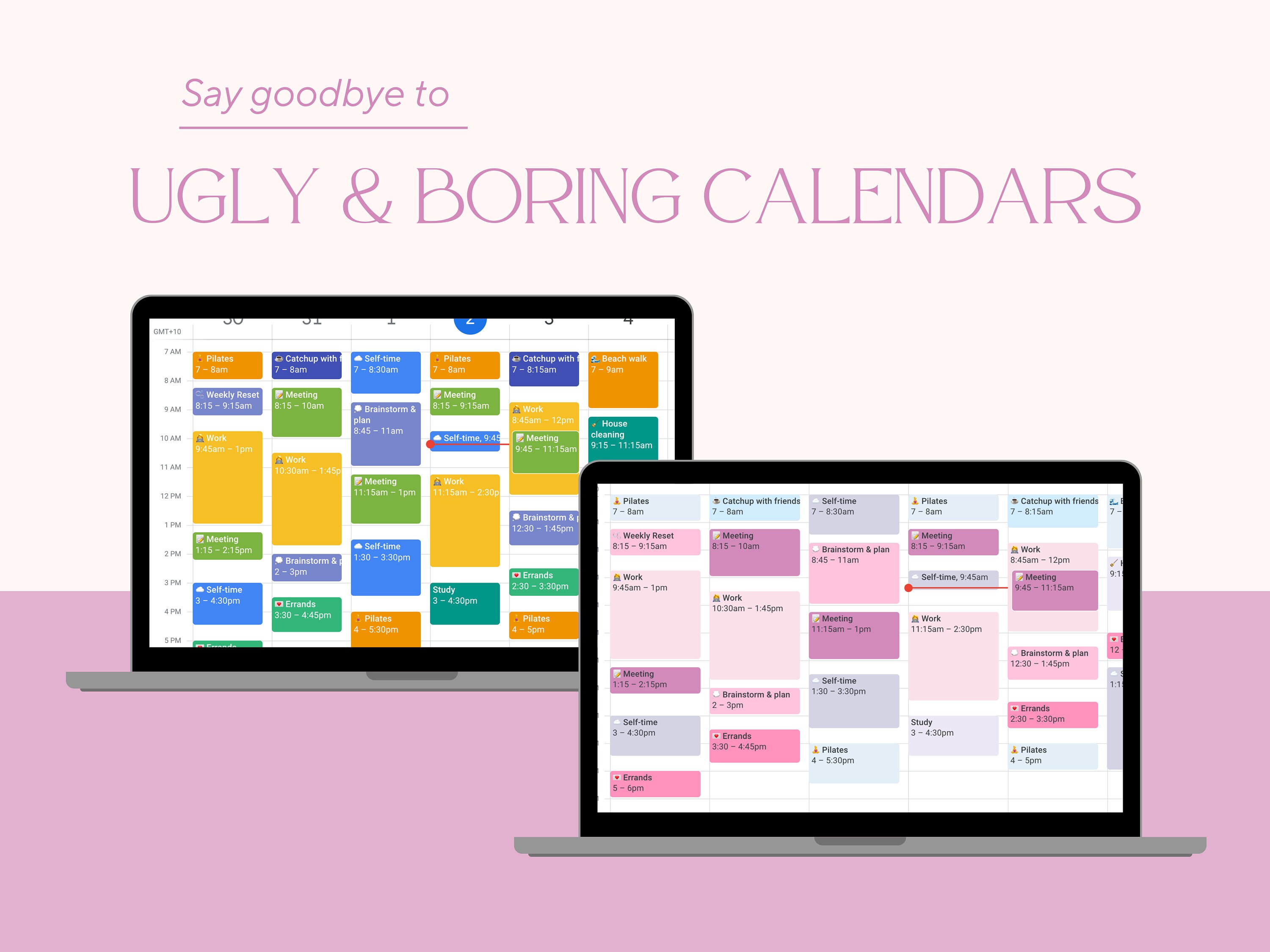 Google Calendar Customisation Palette Candy Dream - Etsy