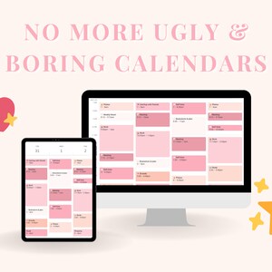 Google Calendar Customisation Palette Sweet Peach - Etsy