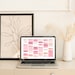 Google Calendar Customisation Palette ~ Cherry Blossom - Etsy