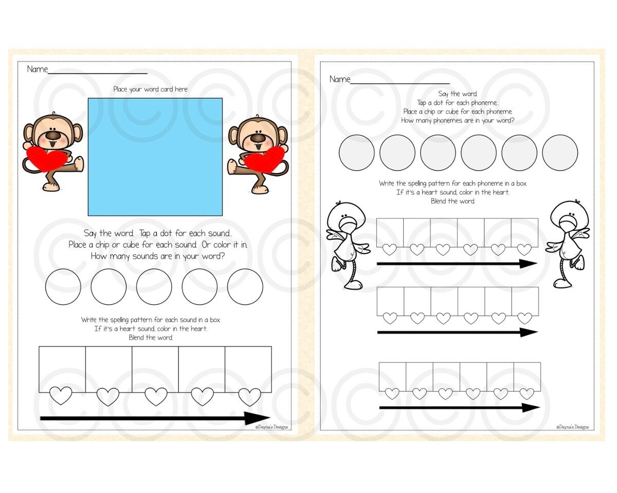 Phonics - Science of Reading - Mapping 362 High-frequency Sight / Heart ...