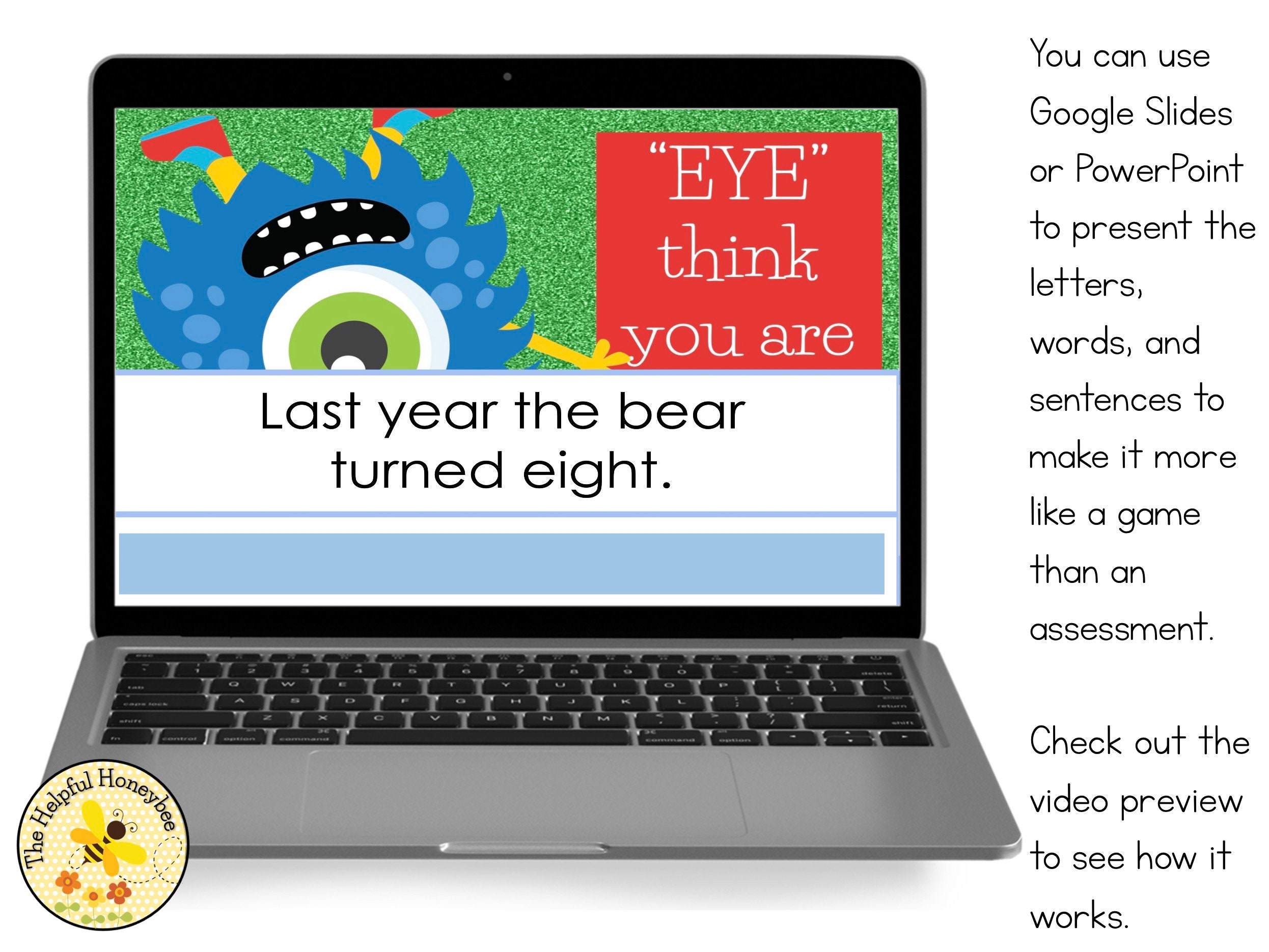 Quick Phonics Assessment Screener Digital ADD-ON for Powerpoint ...