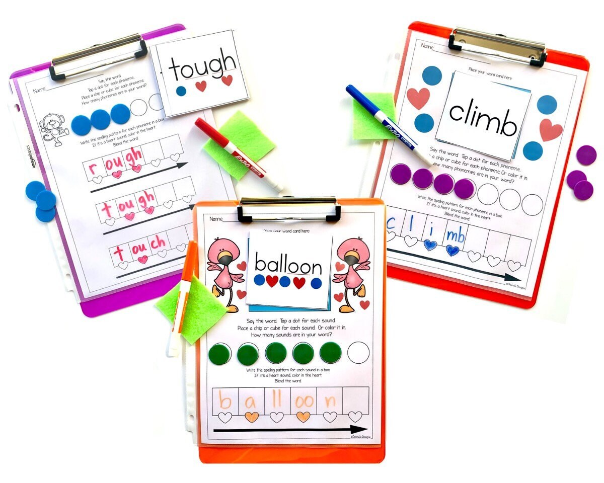 Phonics - Science of Reading - Mapping 362 High-frequency Sight / Heart ...