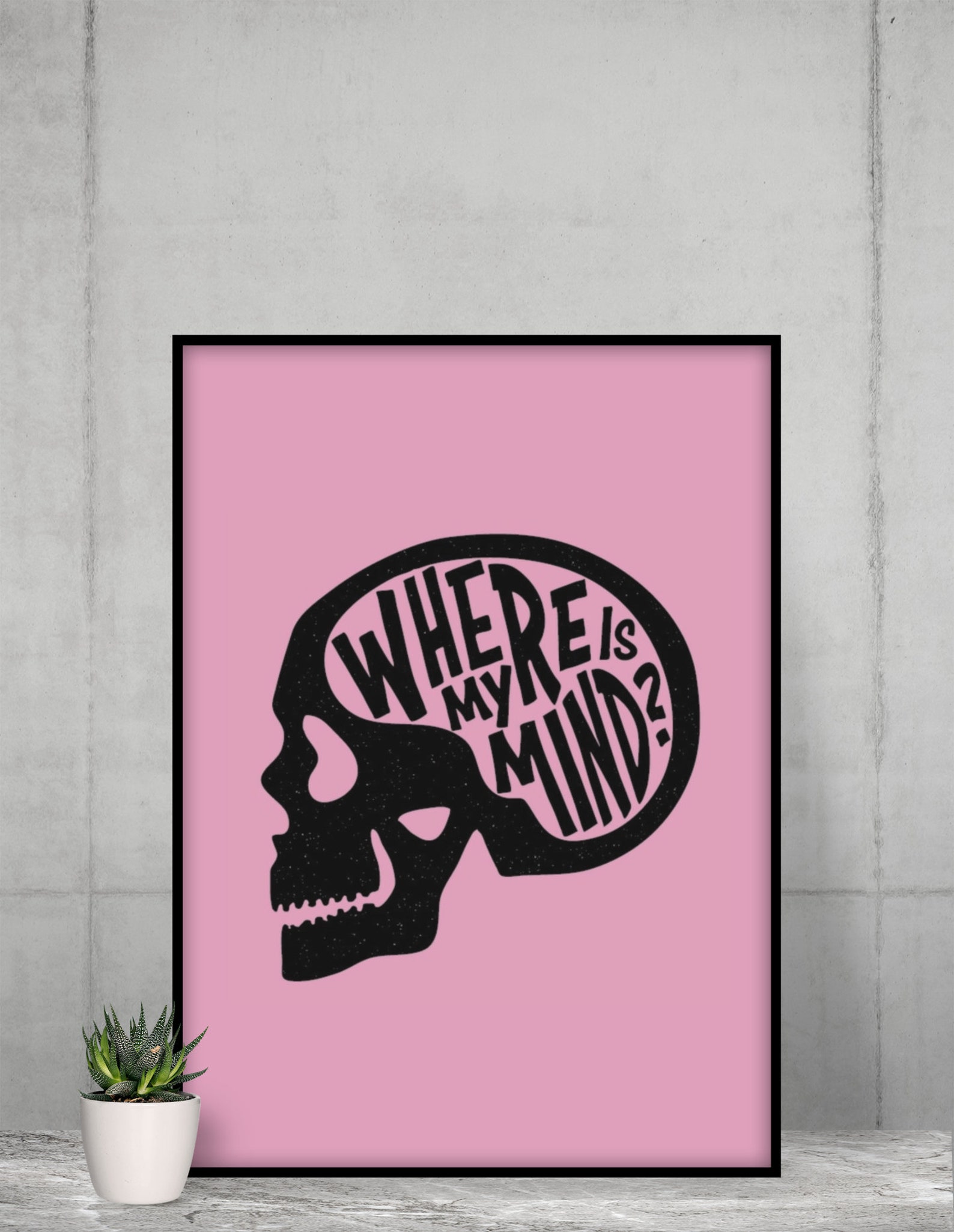 Where is My Mind Poster, Print, DIGITAL DOWNLOAD, Song Poster, Poster ...
