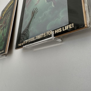 Comic Book Wall Mount, CGC Comic Book Slab Mount, PREMIUM Acrylic Wall ...