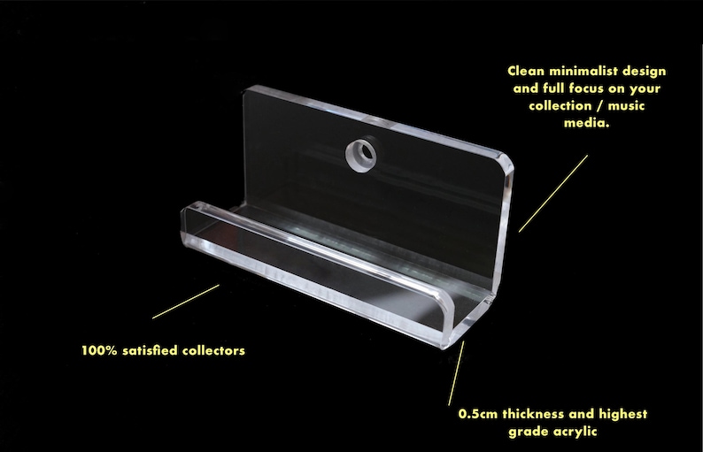 Trading Card Wall Mount Acrylic – PSA CGC Slab Display Shelf, Graded ...