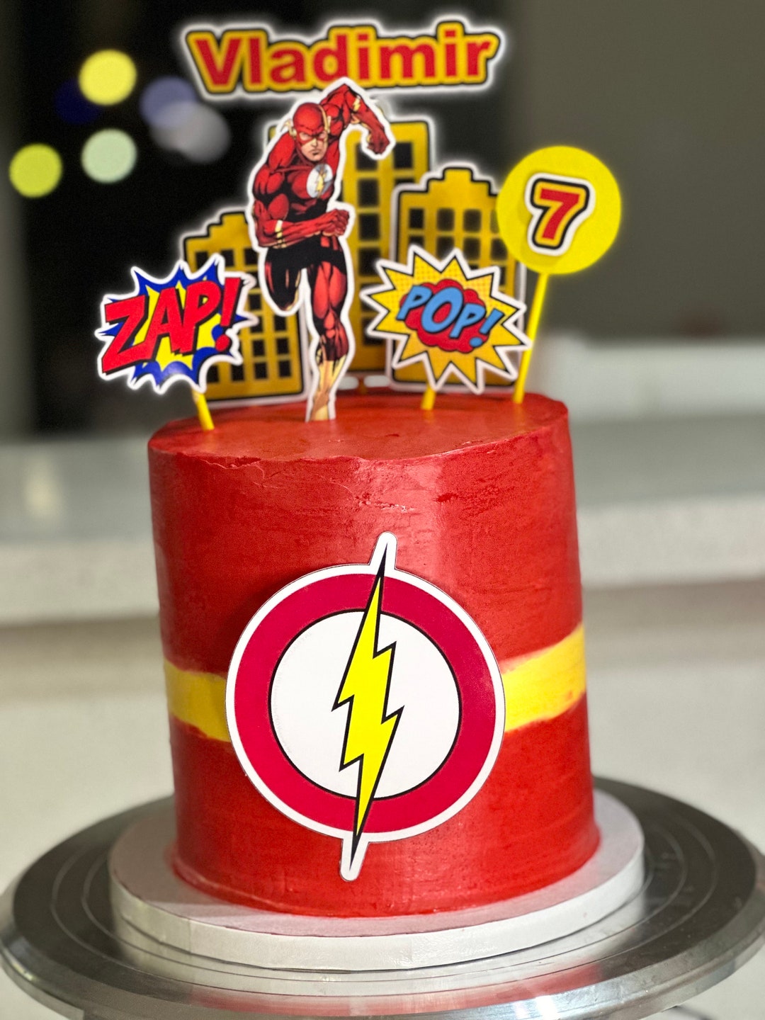 Cake Topper Flash - Etsy