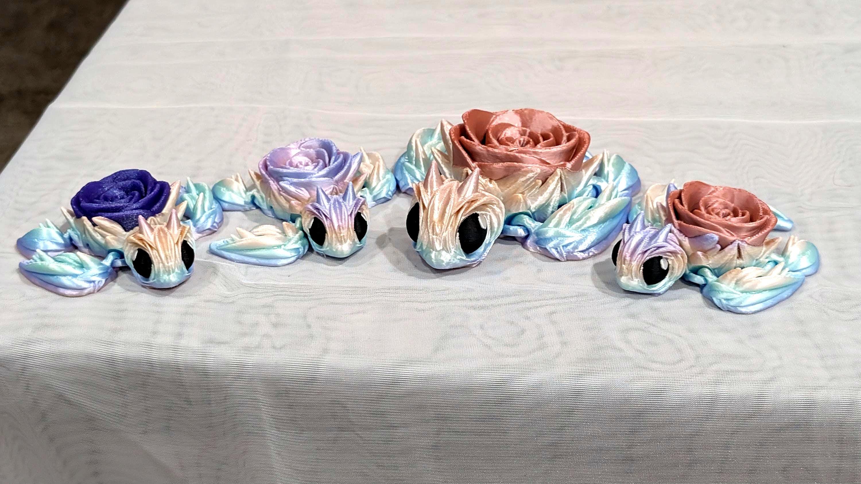 Rose Turtle - 3D Print - Cinderwing 3D - Mothers Day, Anniversary ...