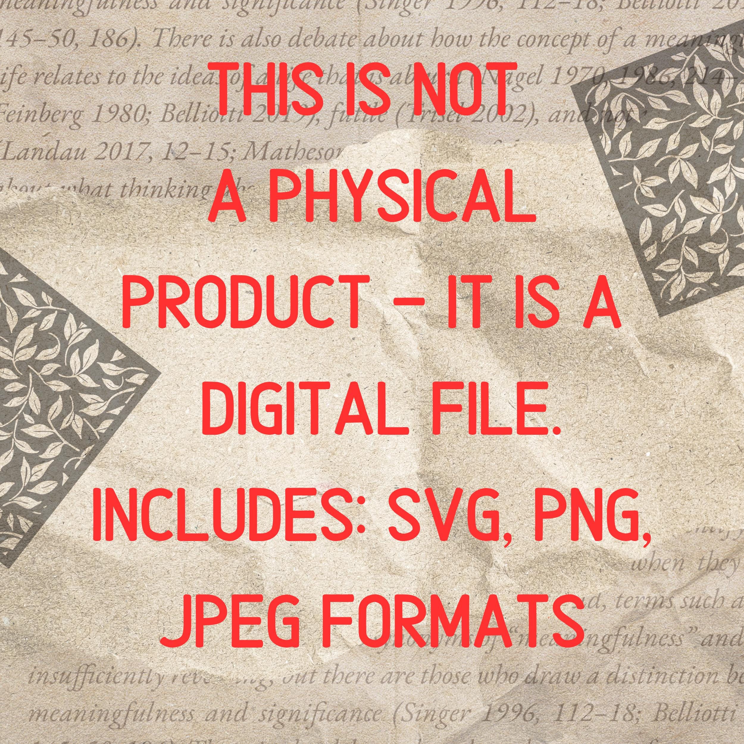 Seamless Leaves Vine Pattern SVG Cutting File Floral Leaf Stencil for ...