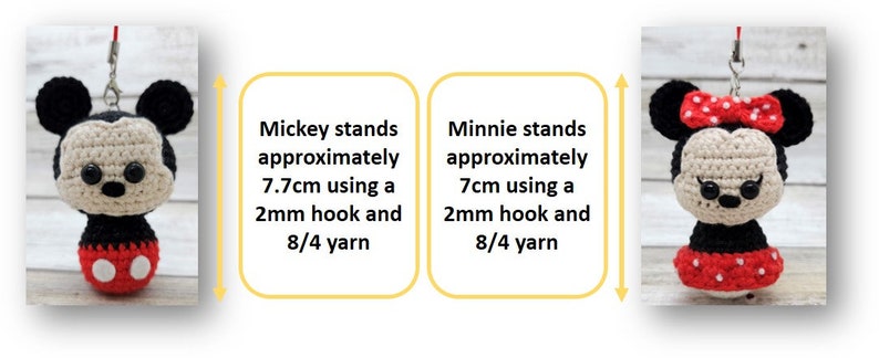 Mickey and Minnie Crochet Pattern Bundle | Digital PDF Download ...