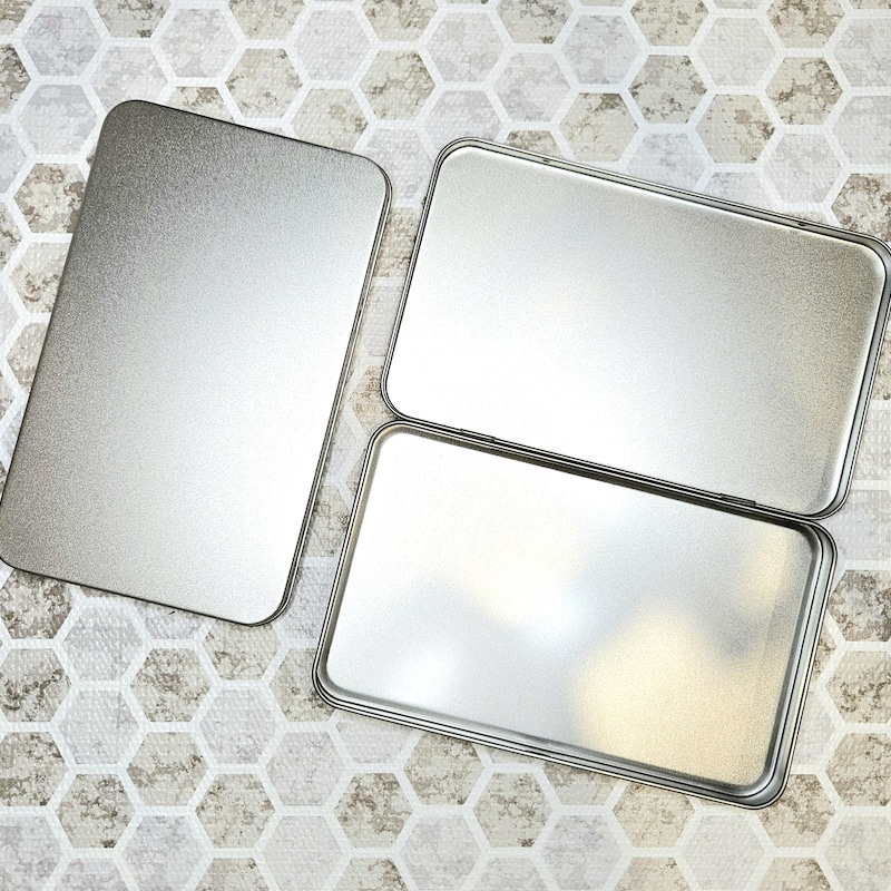 Large Tin Box - Etsy