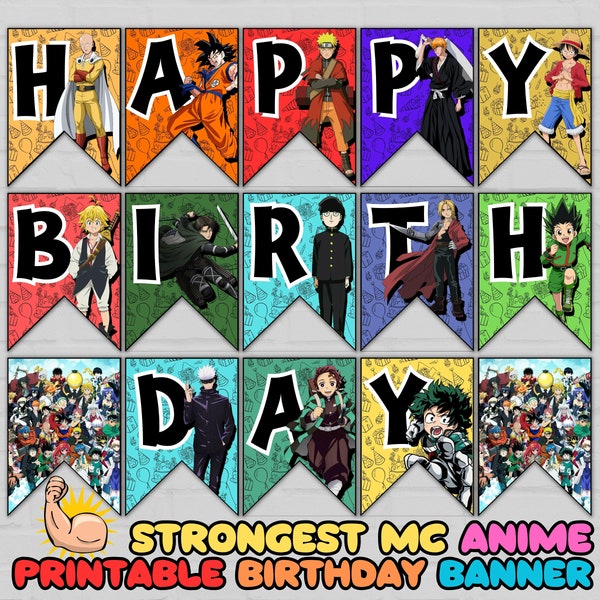 Birthday Banners - Etsy