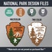 National Park Sign Design File for Creators - Etsy