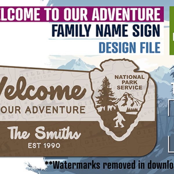 National Park Sign - Etsy