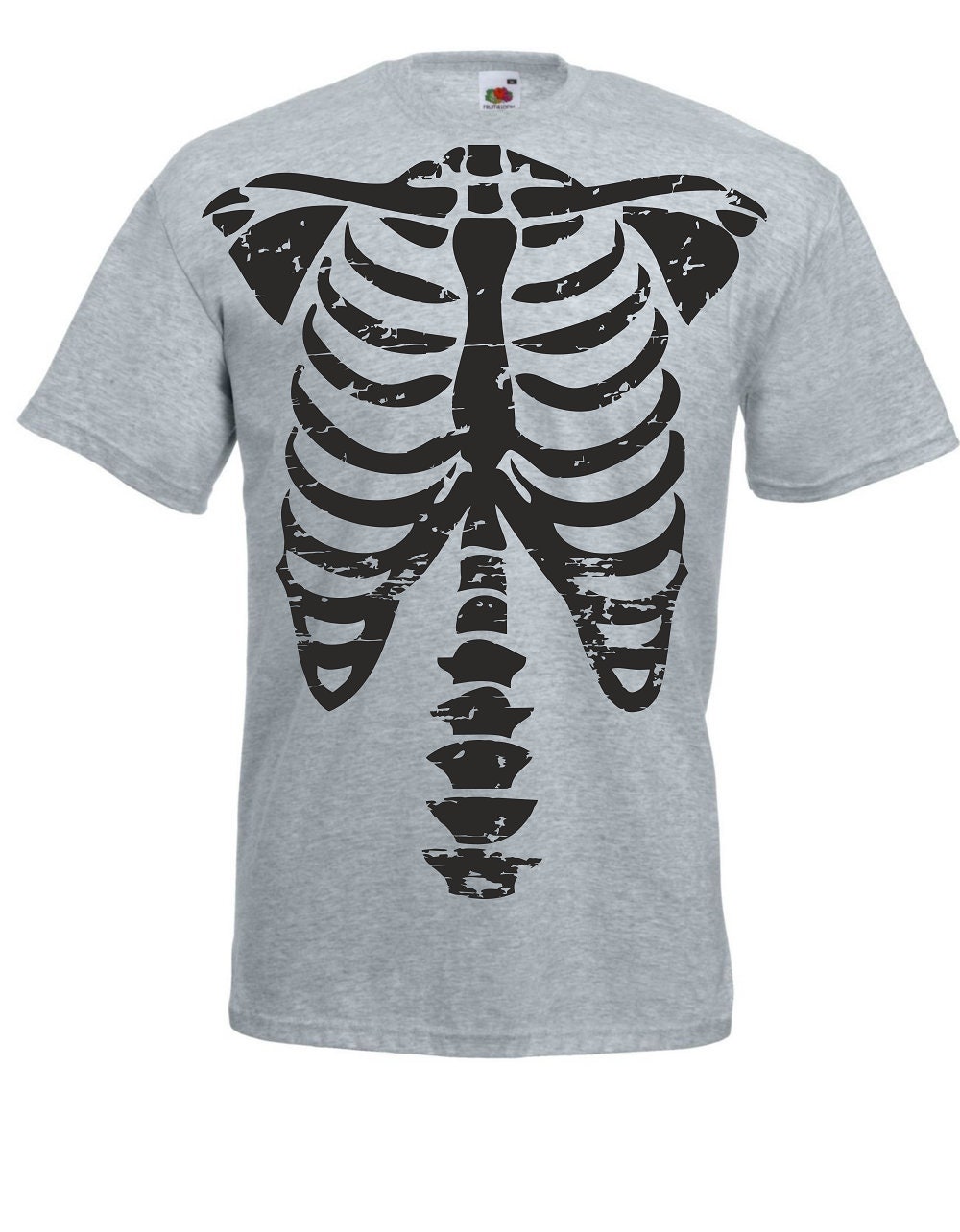 T-shirt - Skeleton - Etsy