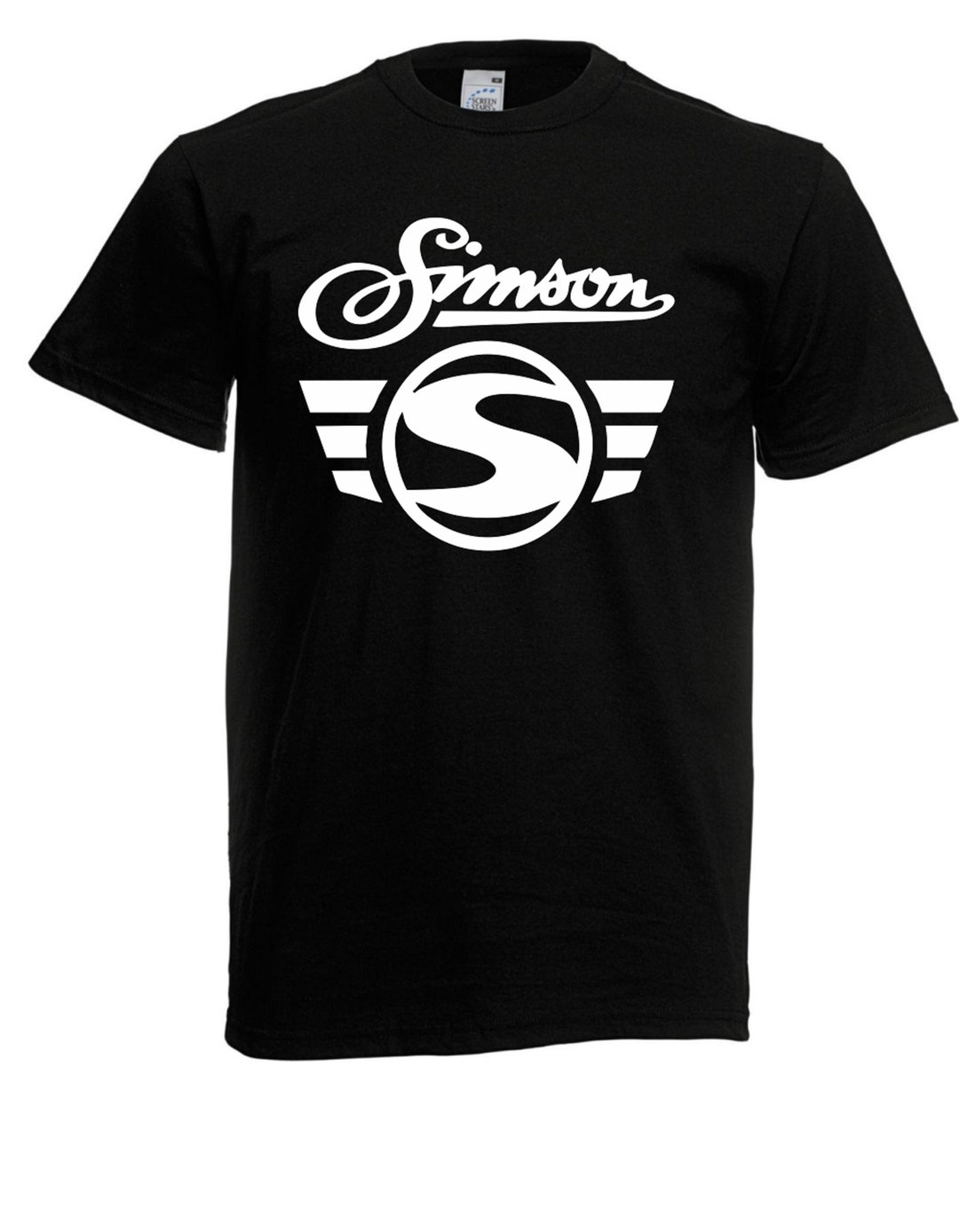 T-shirt - Simson Logo + Font - Etsy