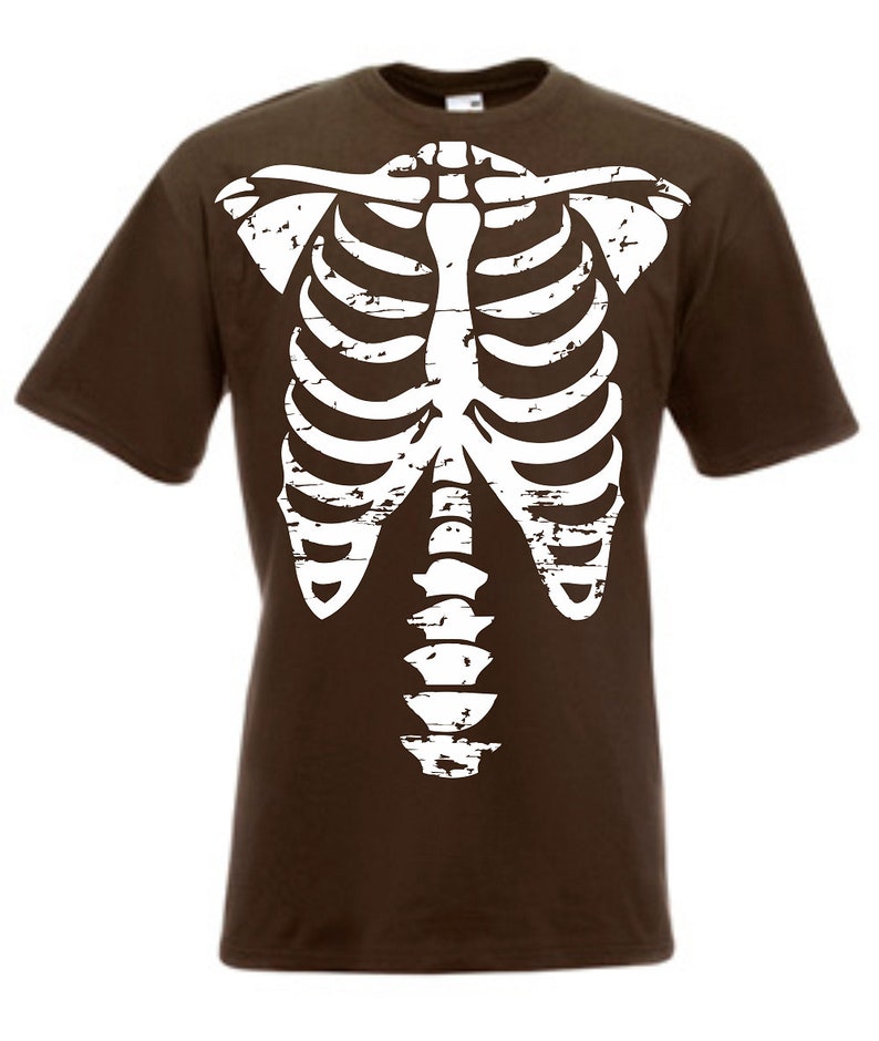 T-shirt - Skeleton - Etsy