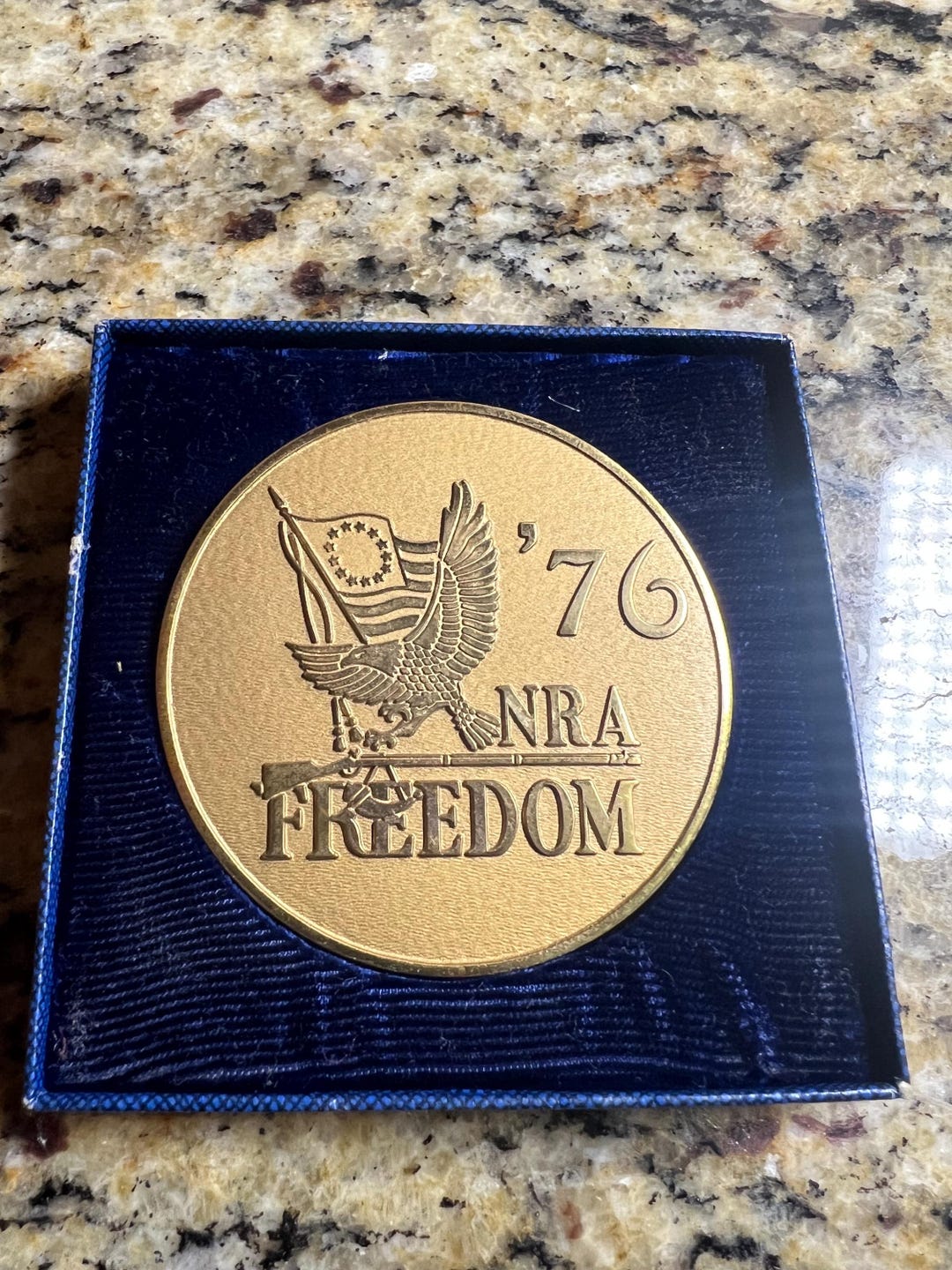 1976 NRA Freedom Medal - Colonel Commission Commemorative - Etsy