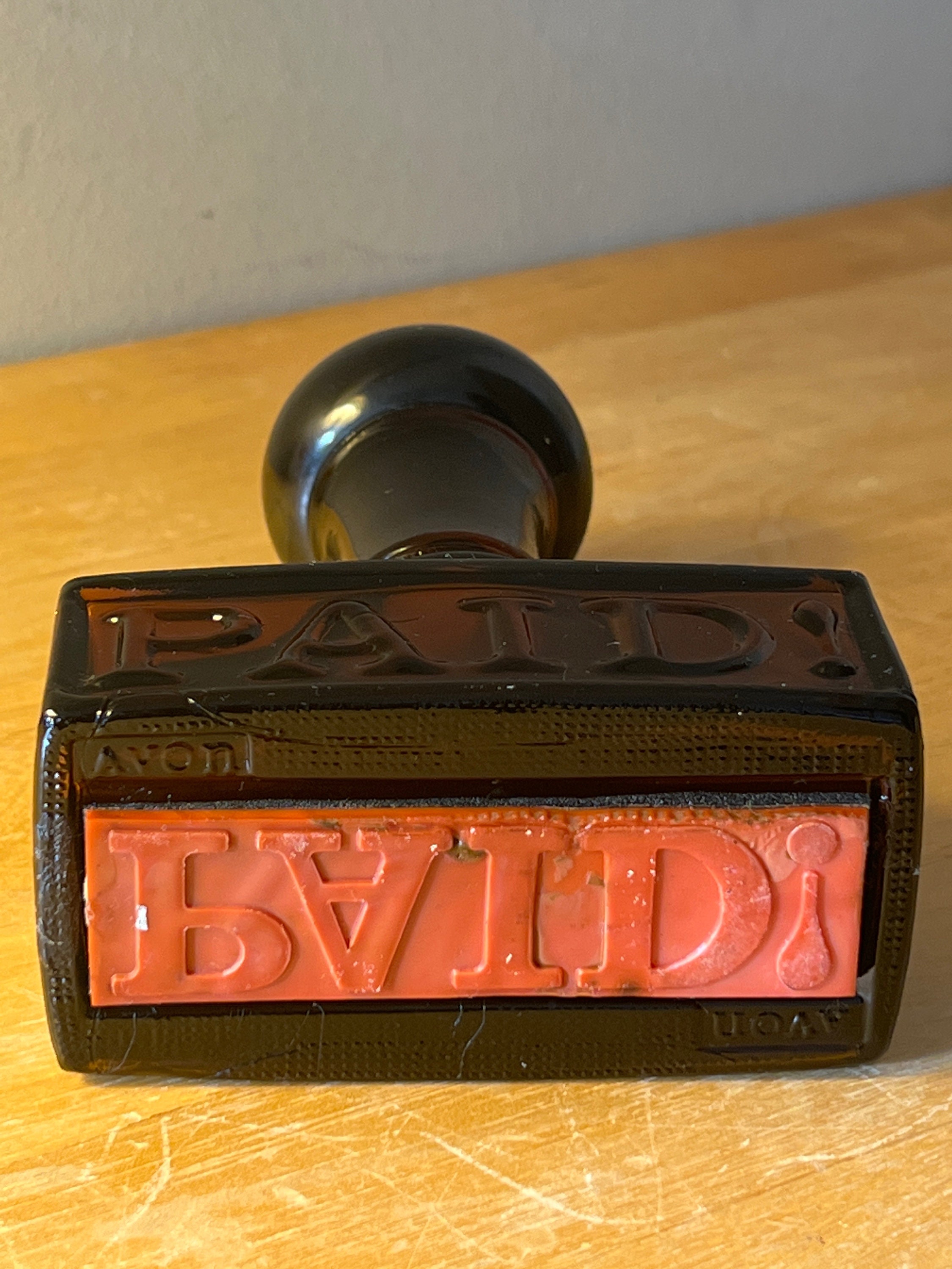 Vintage Avon Stamp Decanter: Spicy After Shave, Full Bottle - Etsy