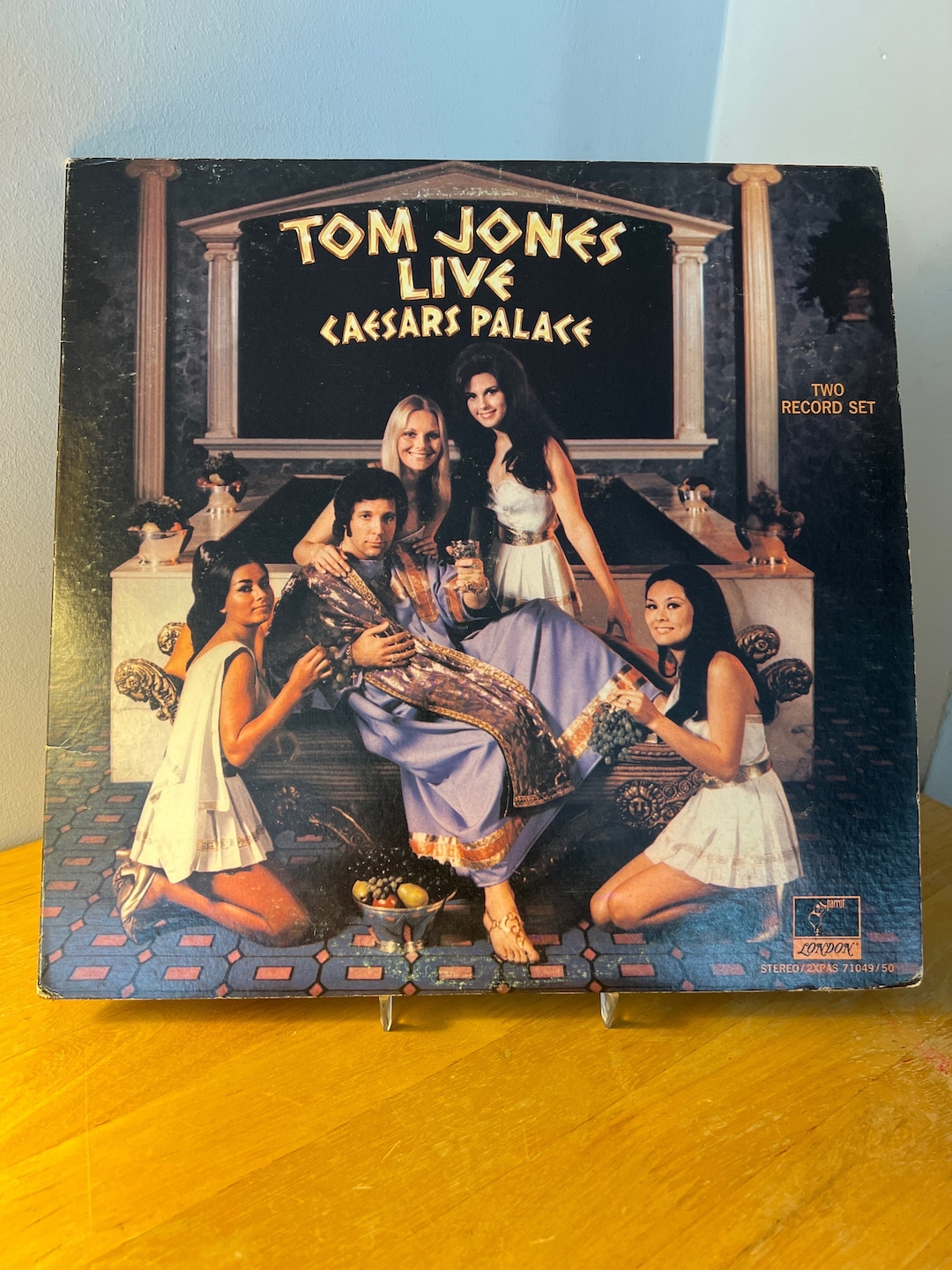 Tom Jones Double Album LIVE at CAESARS PALACE Vinyl Record Las Vegas ...