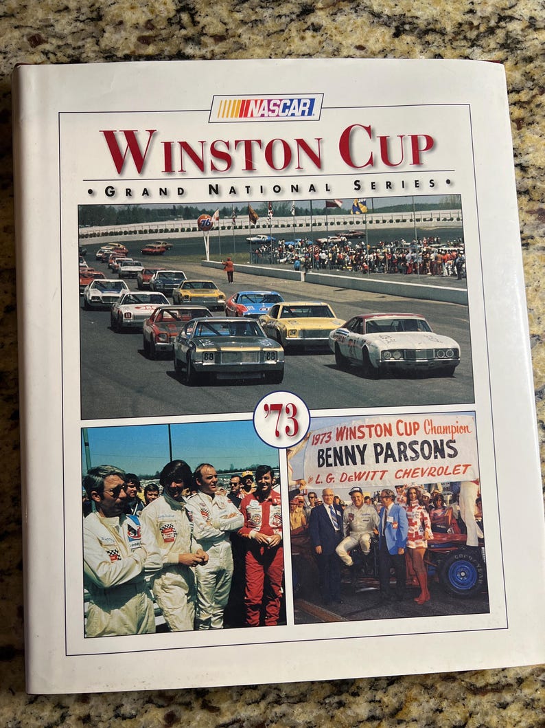NASCAR Winston Cup Yearbook 1973 Edition - Etsy