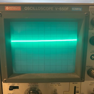HITACHI Denshi Ltd. - Oscilloscope - V-650F / V650- 60mhz - Etsy