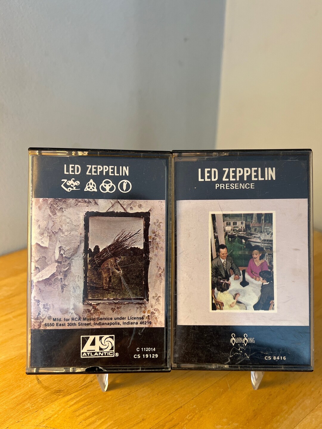Led Zeppelin Music Cassettes: Stairway to Heaven & Presence - Etsy