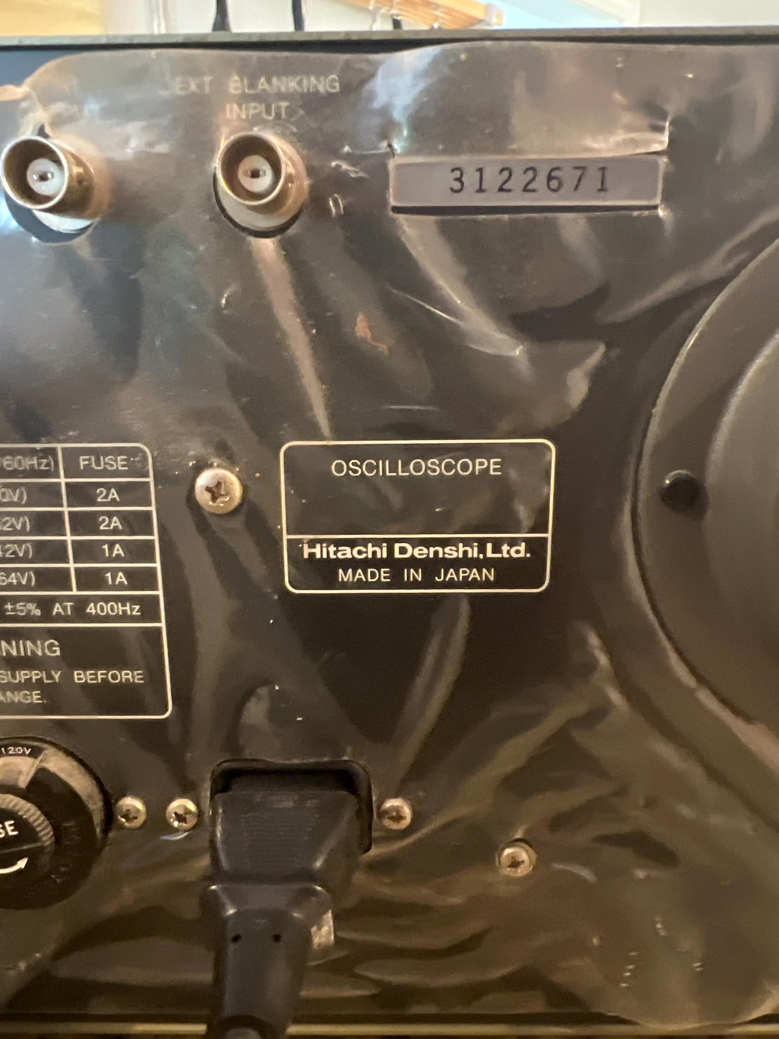 HITACHI Denshi Ltd. - Oscilloscope - V-650F / V650- 60mhz - Etsy