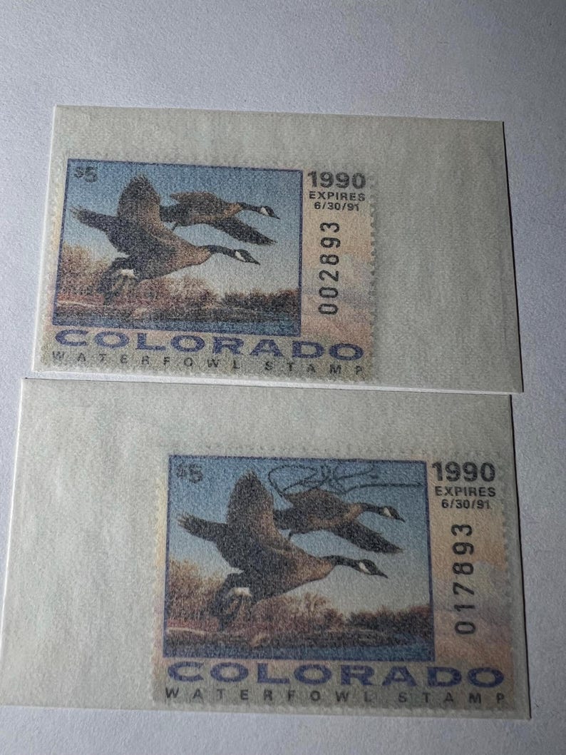 1990 Colorado Duck Stamp Print Set – Robert Steiner Signed, LE #2893/ ...