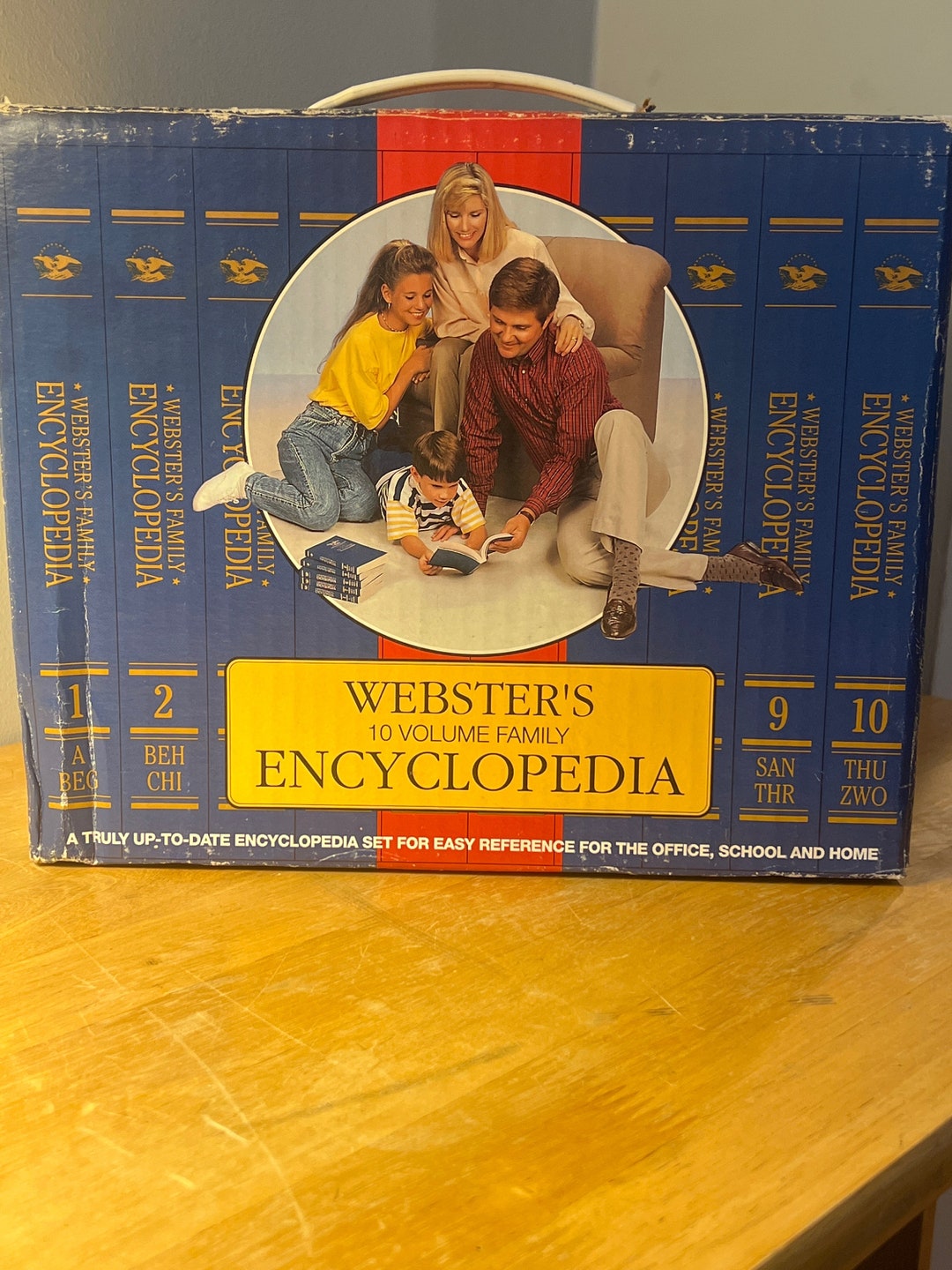 Webster's Ten Volume Family Encyclopedia Paperback 1995 - All 10 Books ...
