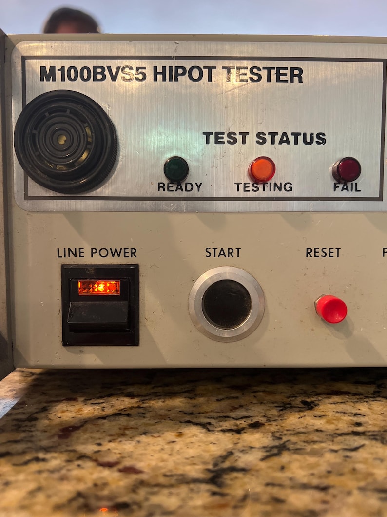 Used Rod-l M100BVS5 AC Hipot Tester, 5.0-25 Ground Continuity ...