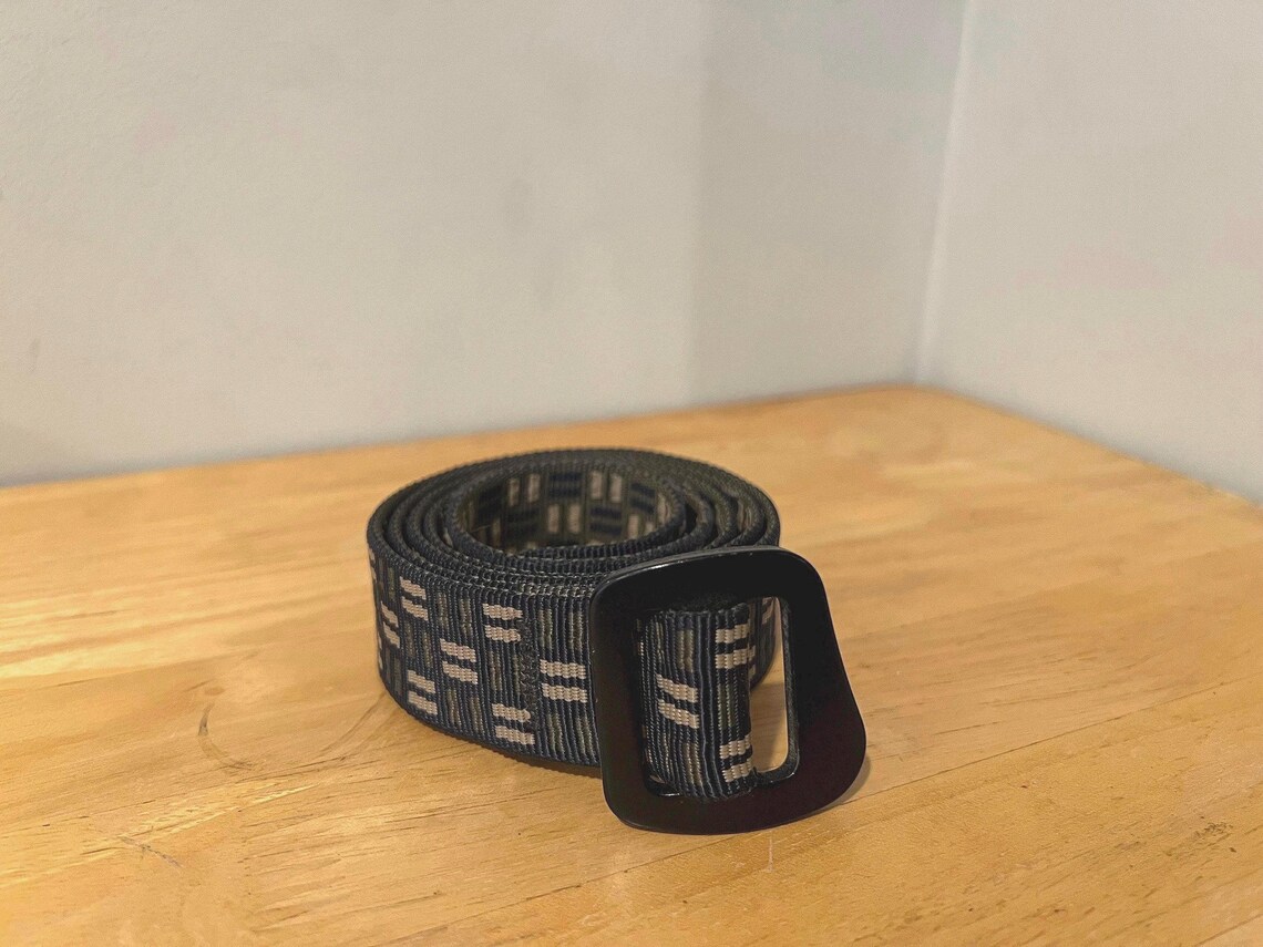 Vintage Bison Design Belt - Medium - Etsy