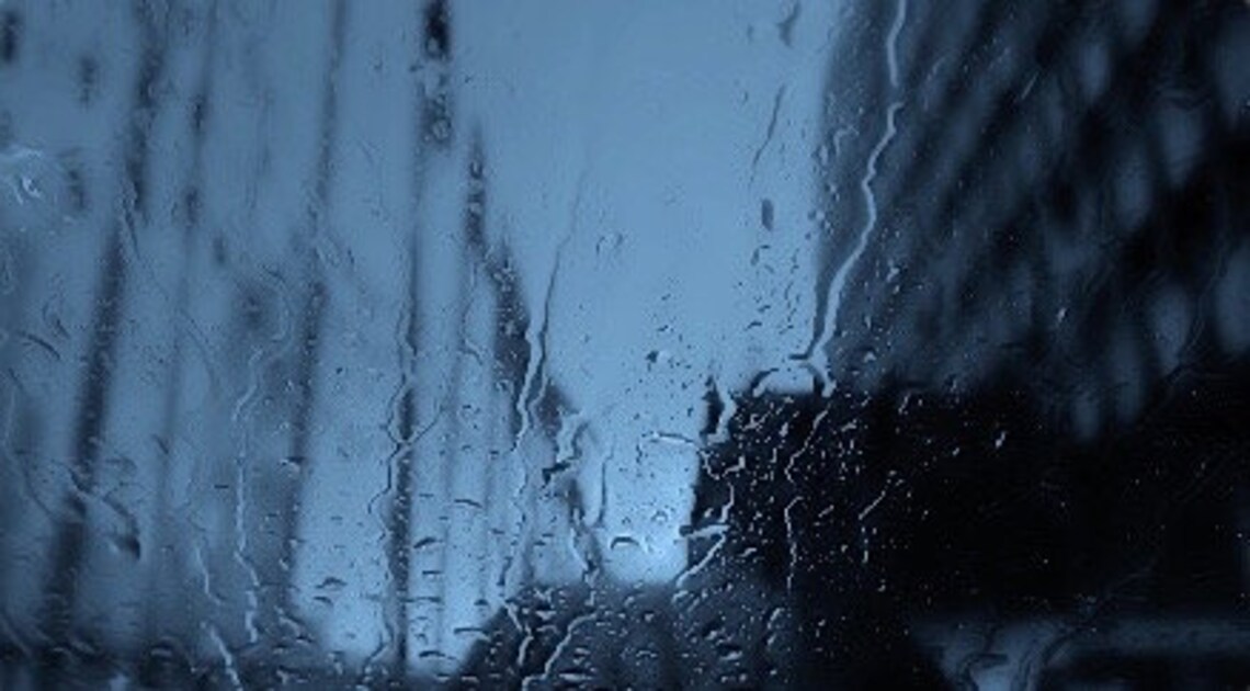 Zoom Animated Background - Rain on Window (MP4) - Etsy