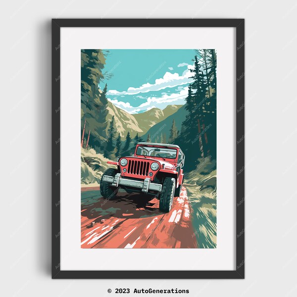 Jeep Art - Etsy