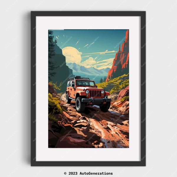 Jeep Wall Art - Etsy