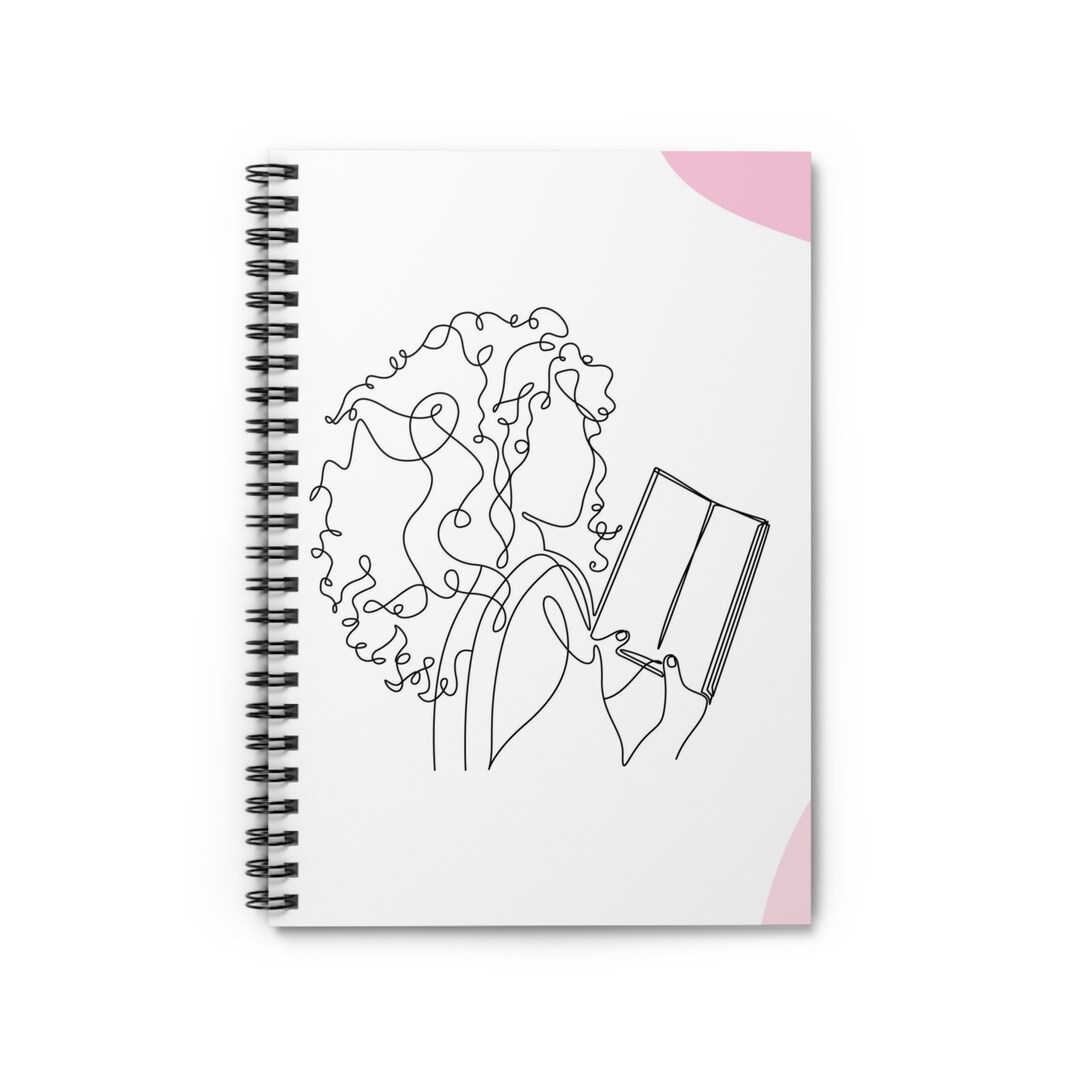 Spiral Notebook Curly Reader - Etsy