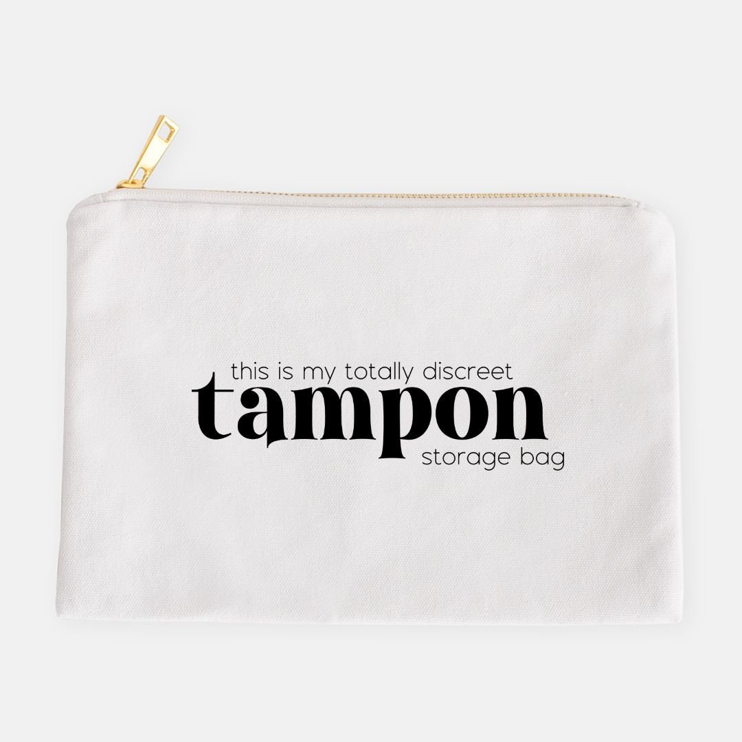Totally Discreet Tampon Storage, a Cosmetic Bag to Store Your Feminine ...
