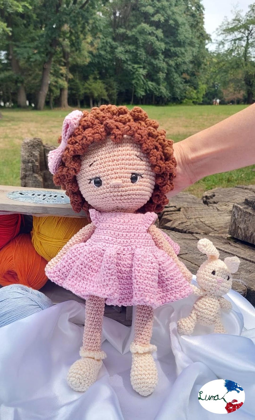 Curly Girl Doll - Etsy