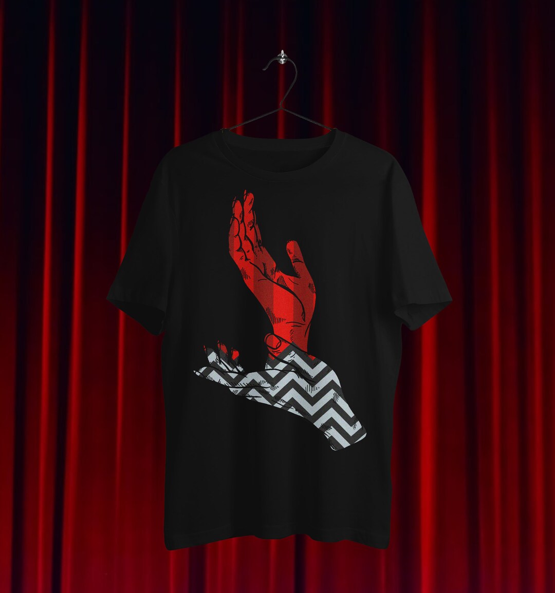 Twin Peaks Laura Palmer Black Lodge Hands Illustration Meanwhile ...