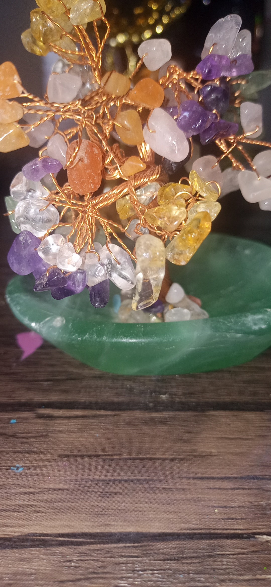 Tree of Life on a Calcite Stone - Etsy