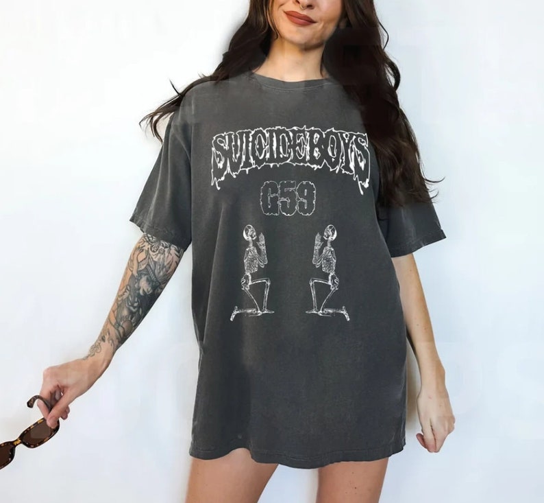 Suicide.boys Skeleton Png Suicide.boys Vintage T Shirt G59 - Etsy