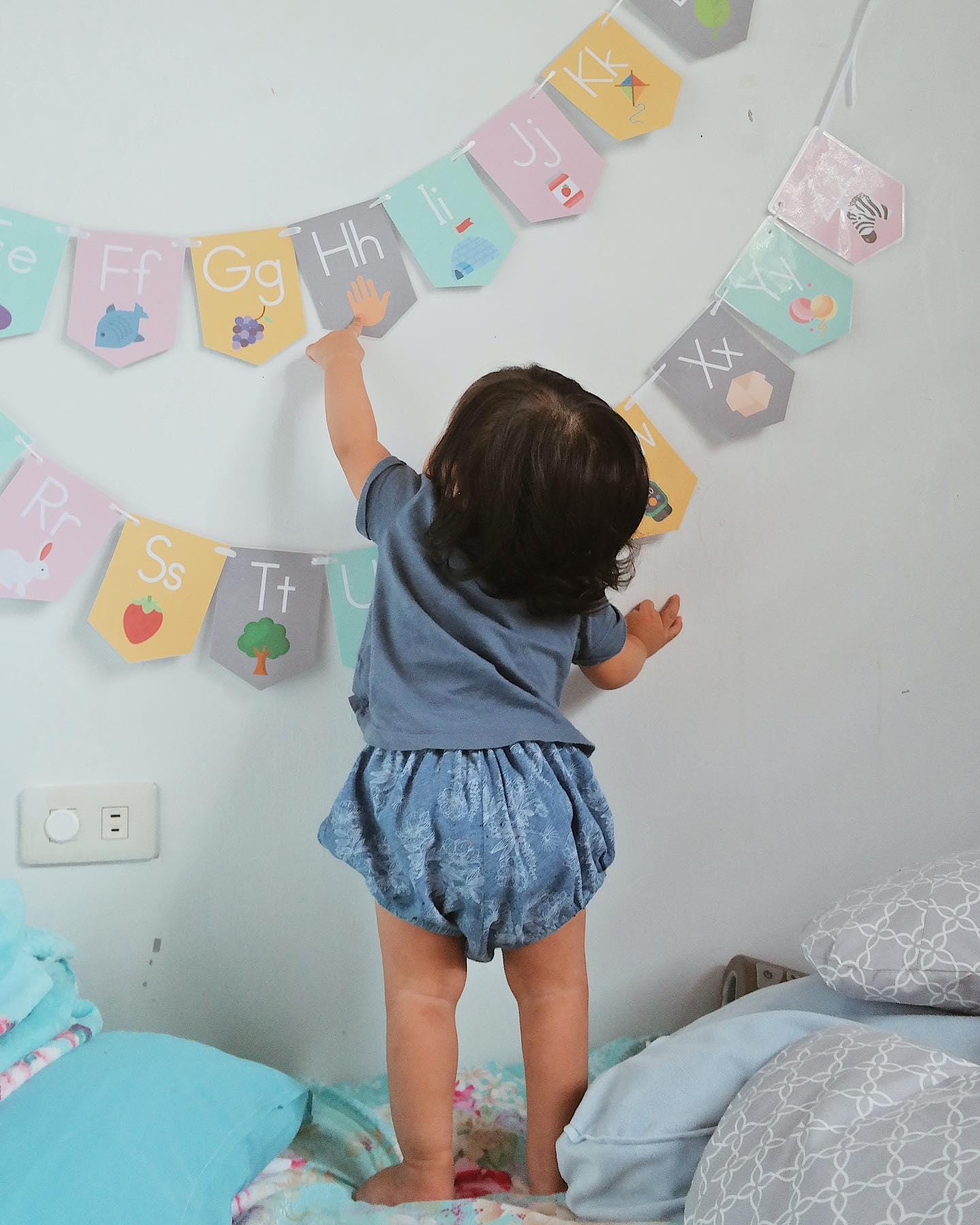 Alphabet Banner Minimalist Printable for Toddlers Preschoolers ...