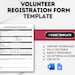 Event Registration Form Template Customizable Registration Form ...