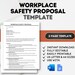 Workplace Safety Proposal Template: Editable in Google Docs, MS Word ...