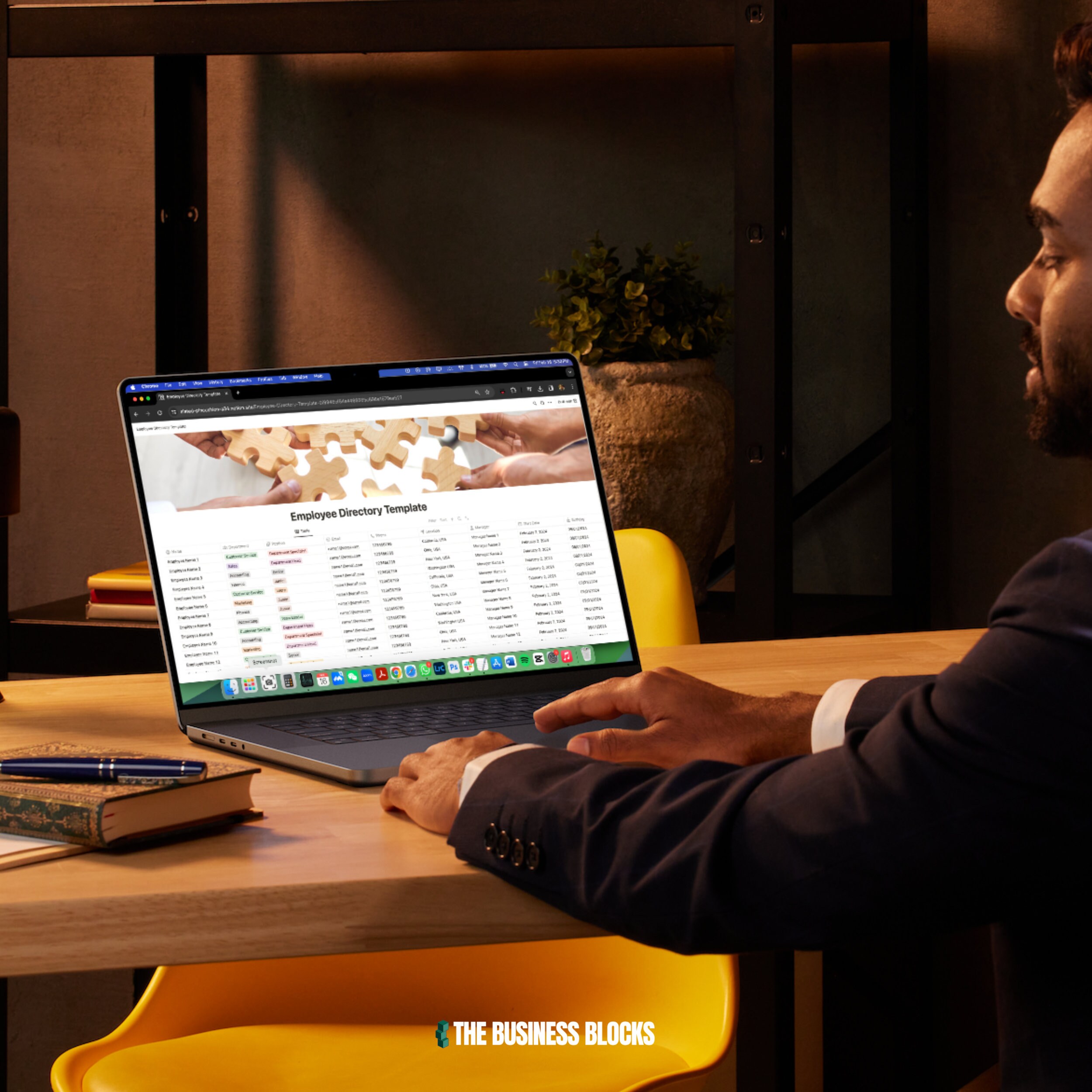 NOTION Employee Directory Template Employee Database Organizational ...