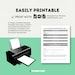 Legal Document Review Request Form Template (google Docs, MS Word) - Etsy