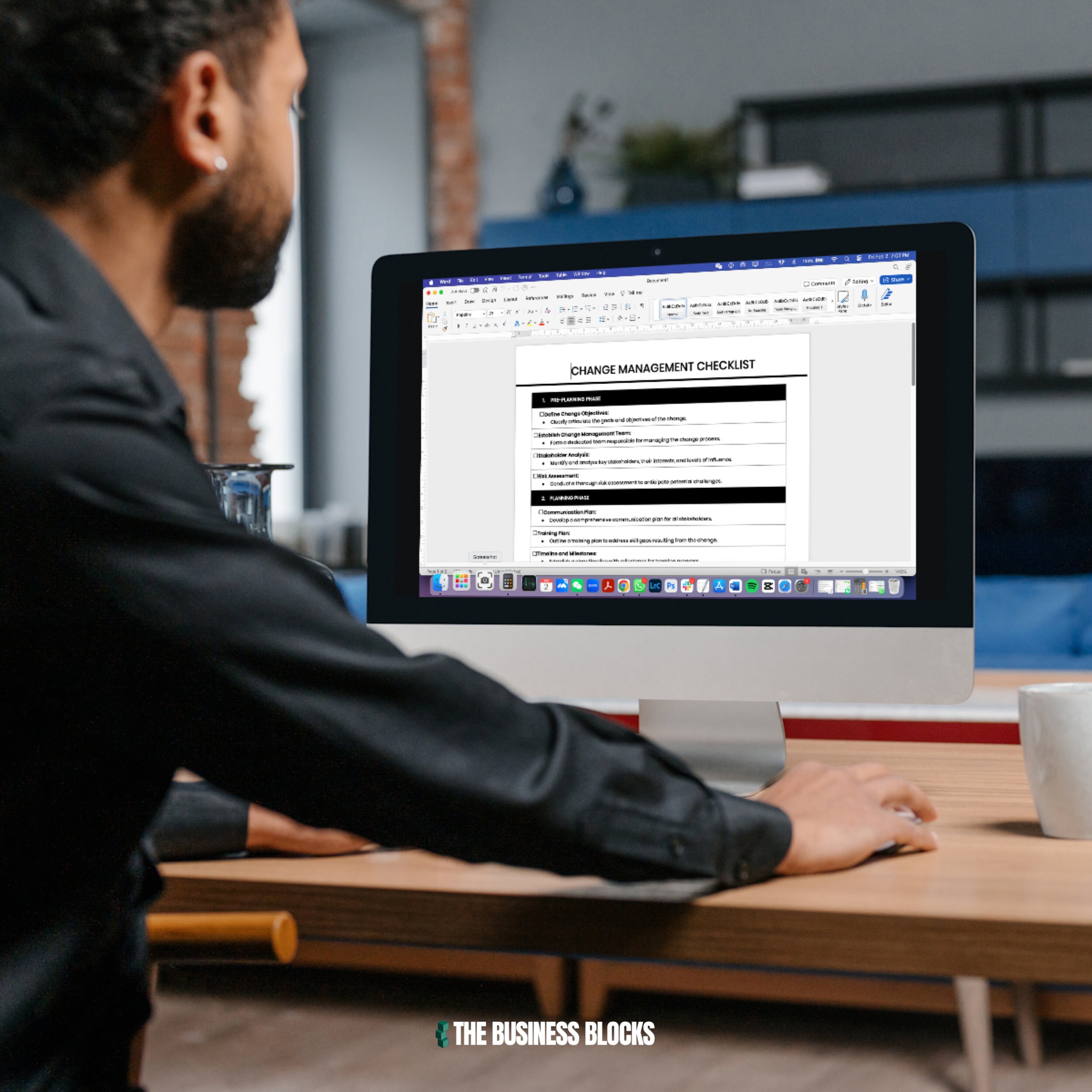 Change Management Checklist Template: Editable Process Control Log ...